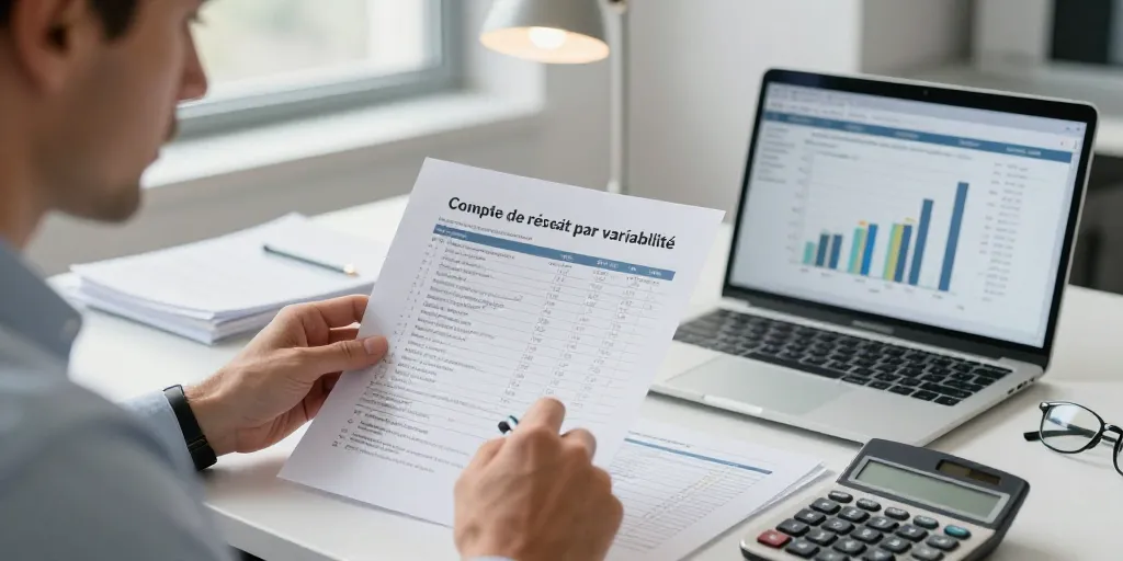 Compte de résultat par variabilité, calcul pratique de la marge